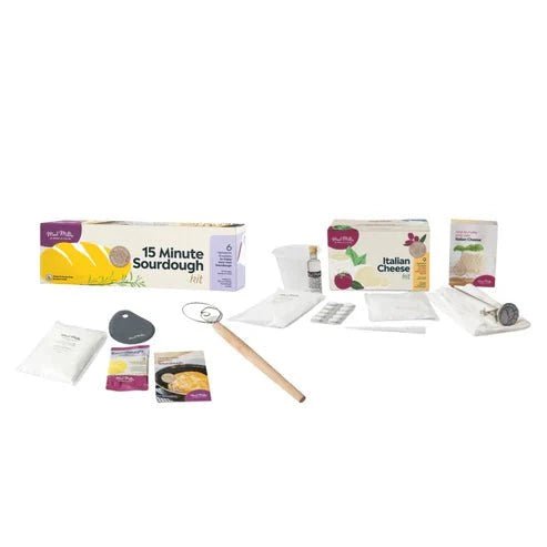 Mad Millie Italian Cheese Kit & Mad Millie 15 Minute Sourdough Kit ...