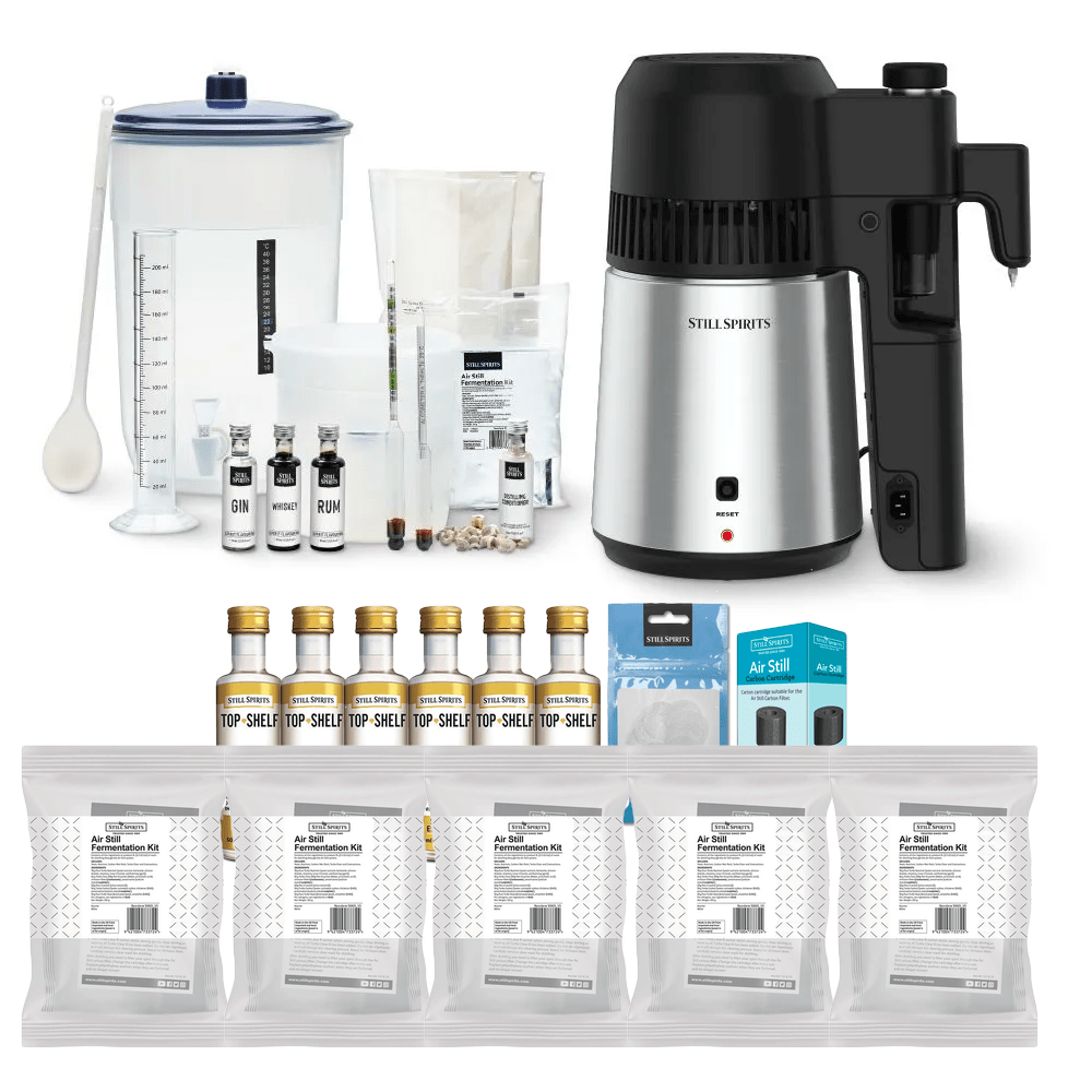 Air Still PRO Home Distillery Kit SUPER STARTER PACK — Distillery King ...