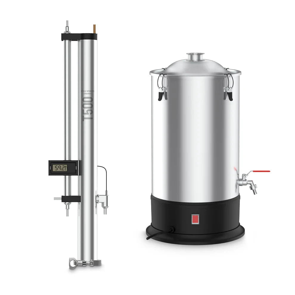 T500 Turbo 500 Create+ Distilling System: Stainless Steel Column ...